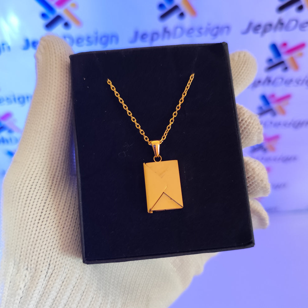 Envelope Necklace – Jeph Design