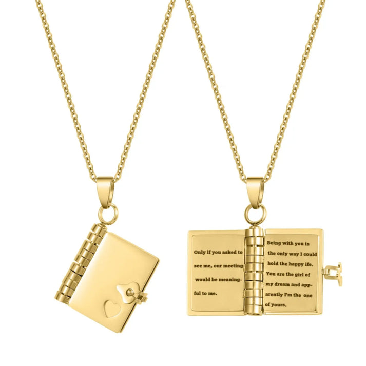 Heart Journal necklace – Jeph Design