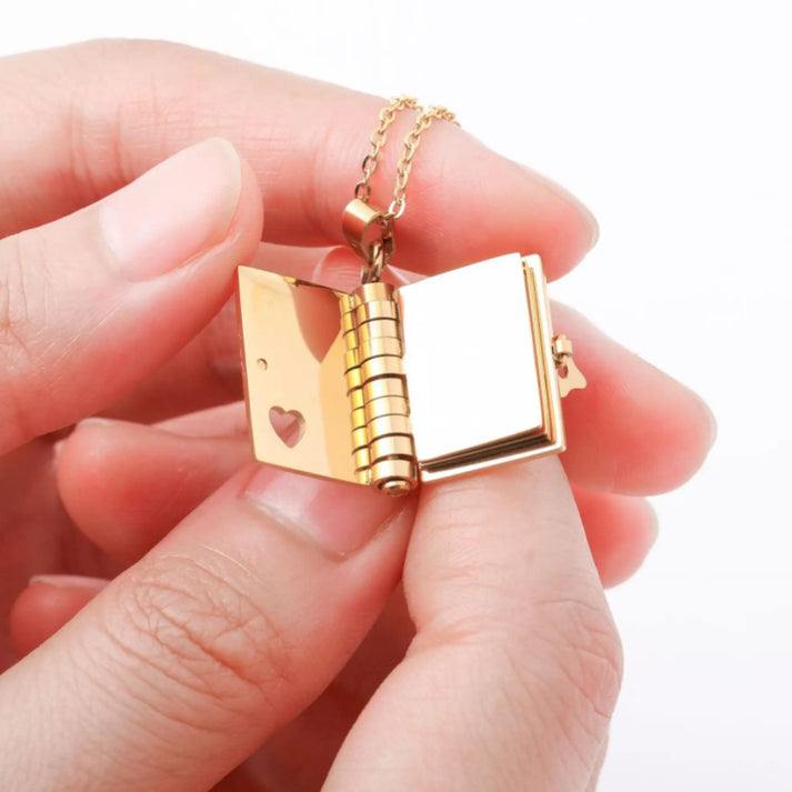 Heart Journal necklace – Jeph Design